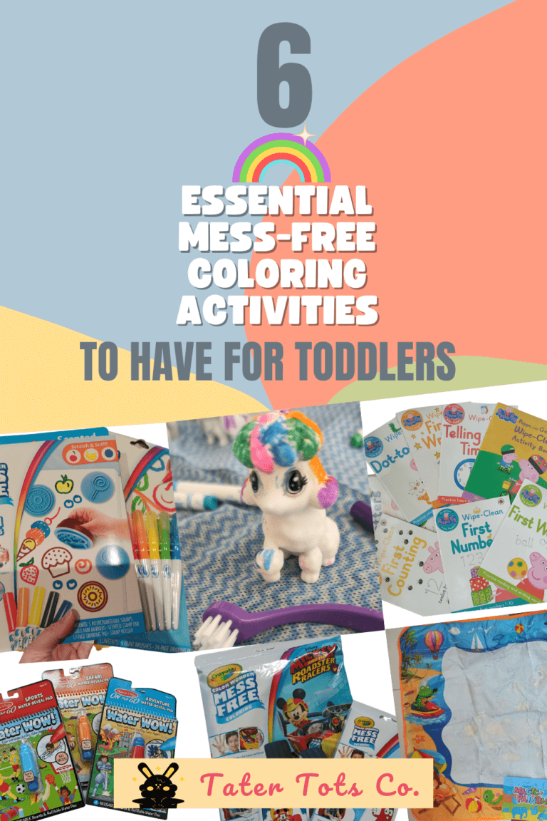 6 Quick Fix Essential Mess-free Coloring Activities To Have For ...