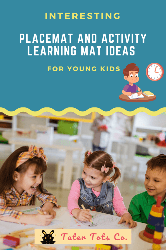 Interesting Placemat And Activity Learning Mat Ideas For Young Kids ...