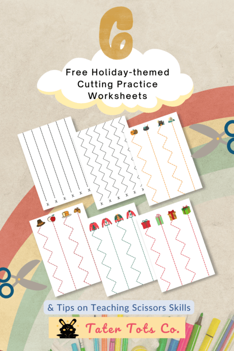 Holiday Scissor Skills: 6 Free Printable Worksheets and Tips for ...
