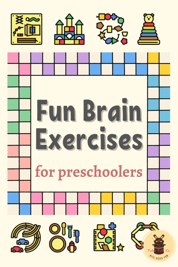 Fun Brain Exercises To Train A Little Kid's Brain - Tater Tots Co.