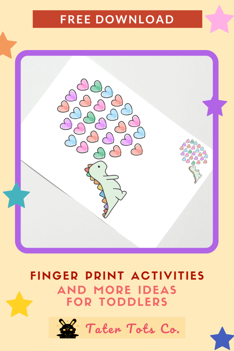 Free Printable Fingerprint Art Activities and Ideas for Toddlers ...